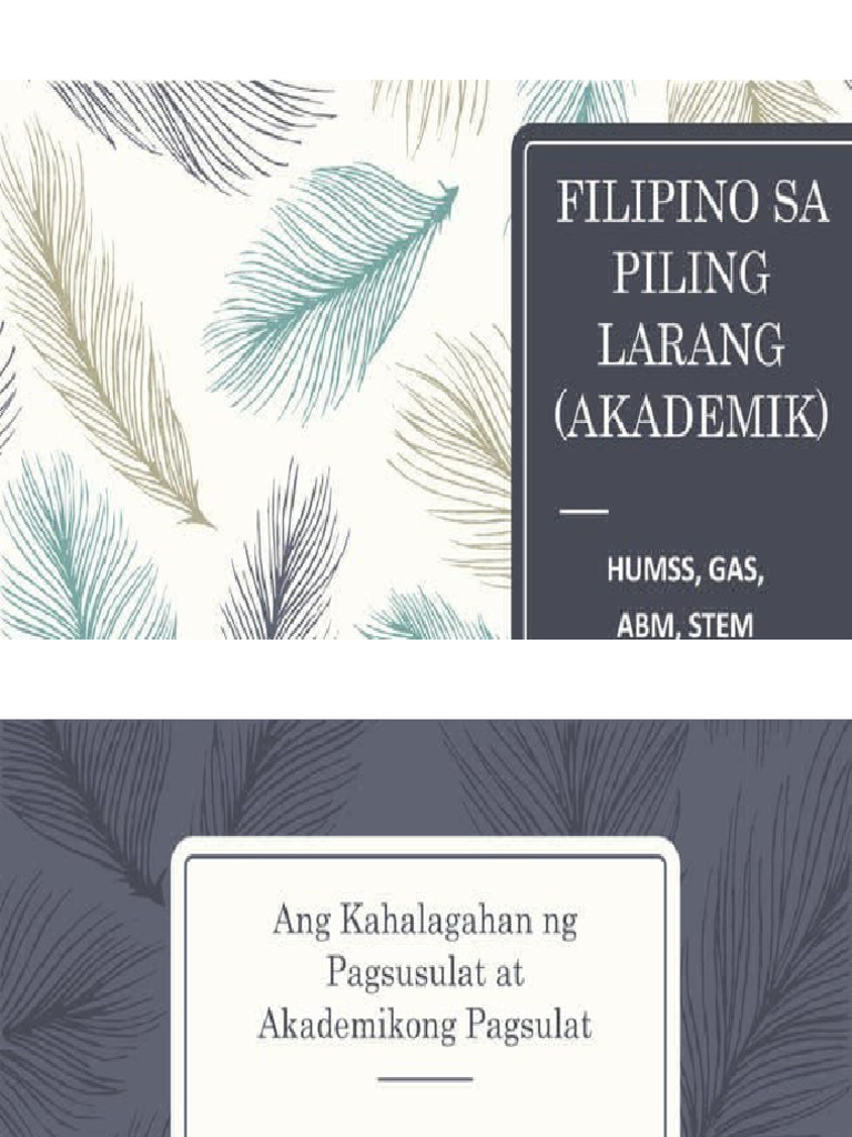 Kahalagahan Ng Pagsusulat | PDF