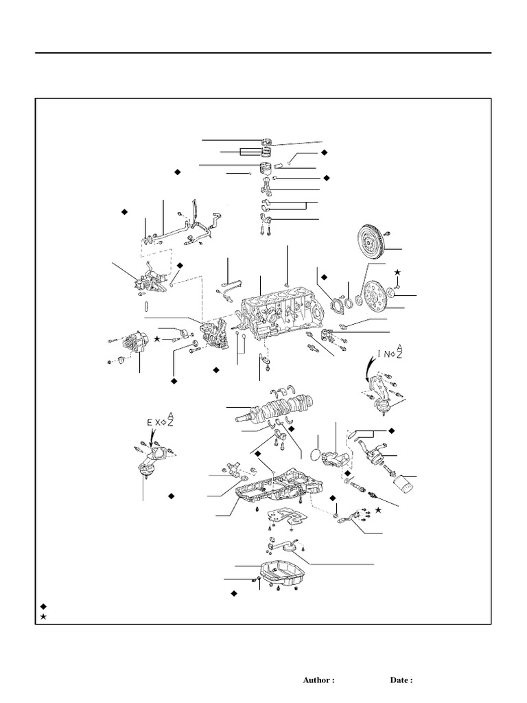 2JZ-GTE Engine Mechanical Manual | PDF | Piston | Rotating Machines