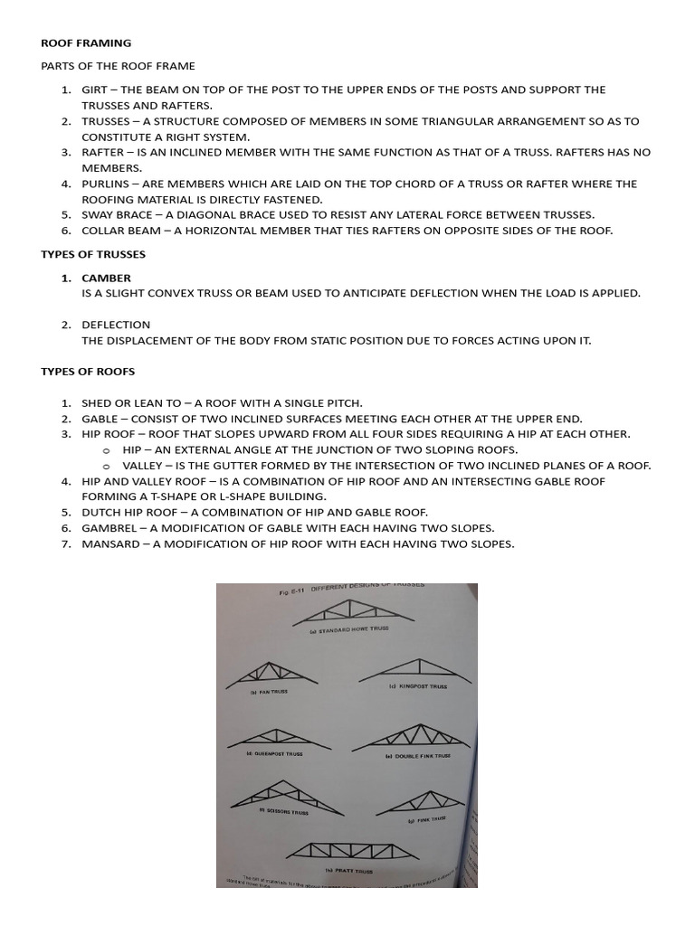 Roof Framing - 01 Discussion | PDF