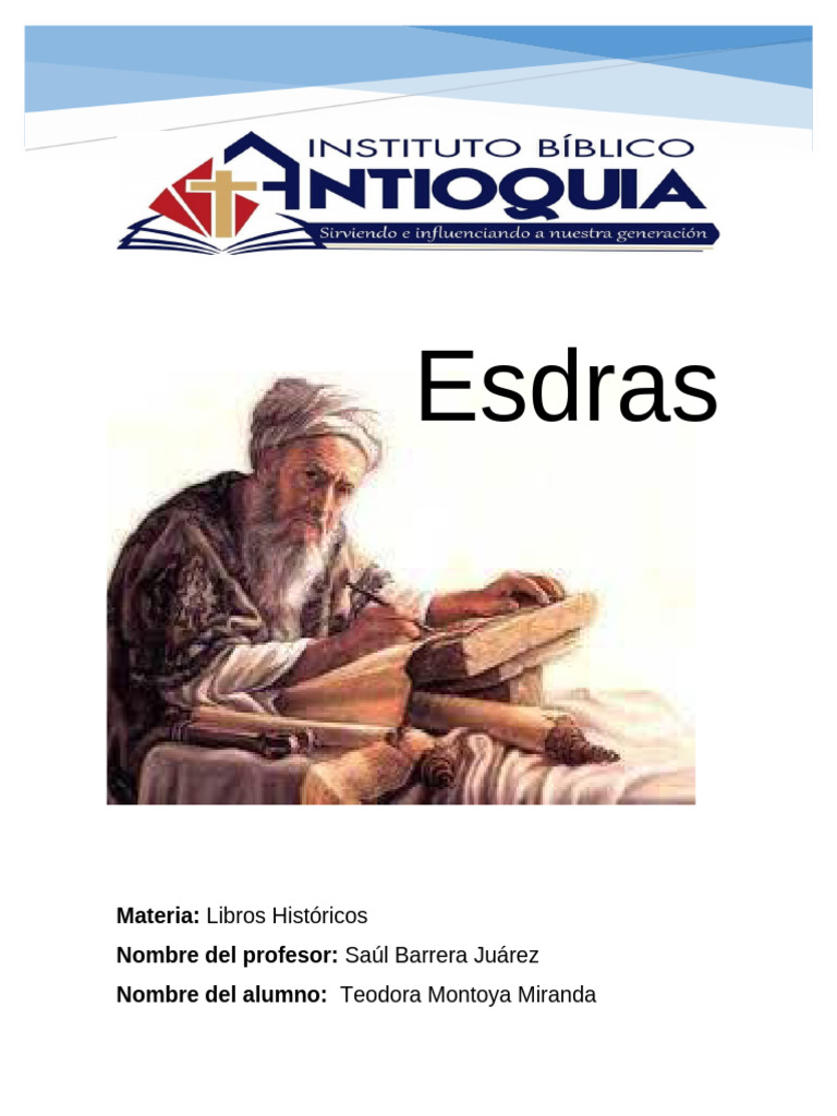 ESDRAS | PDF