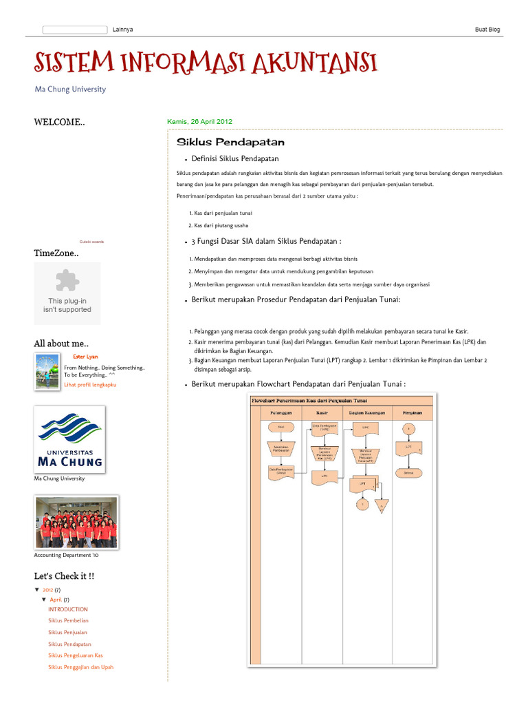 Prosedur Siklus Pendapatan Akuntansi | PDF