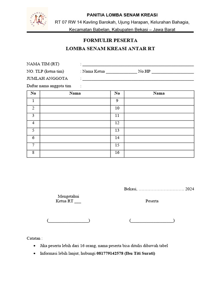 Formulir | PDF