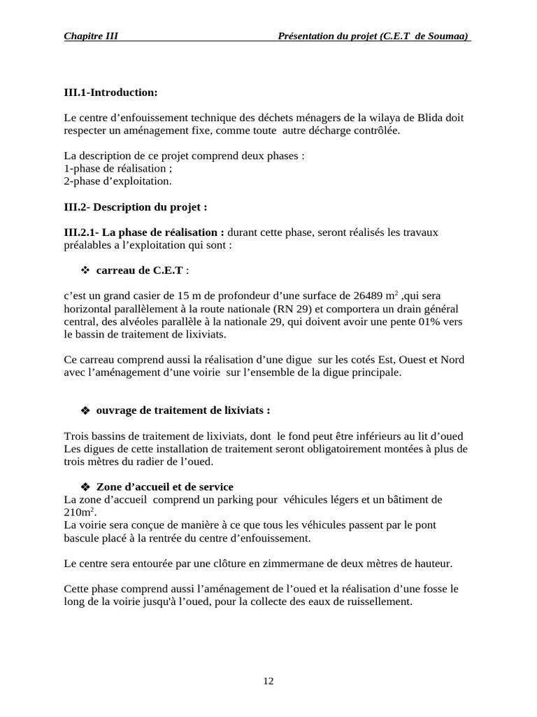 Description Du Projet | PDF