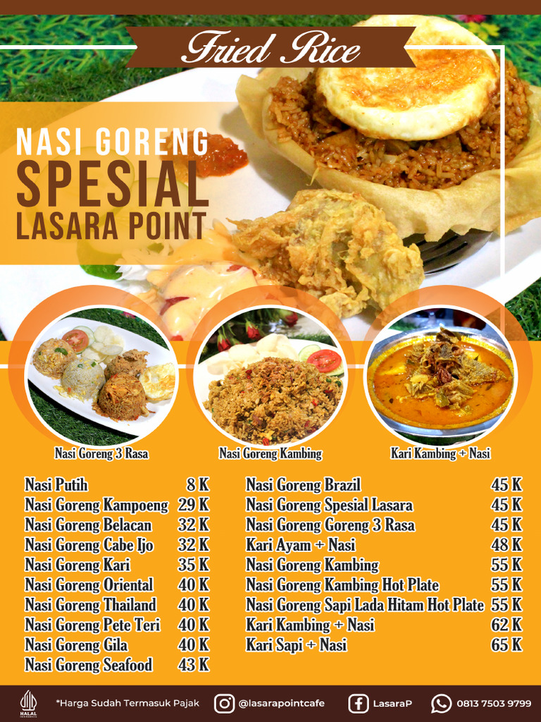 Menu Lasara Point-1 | PDF