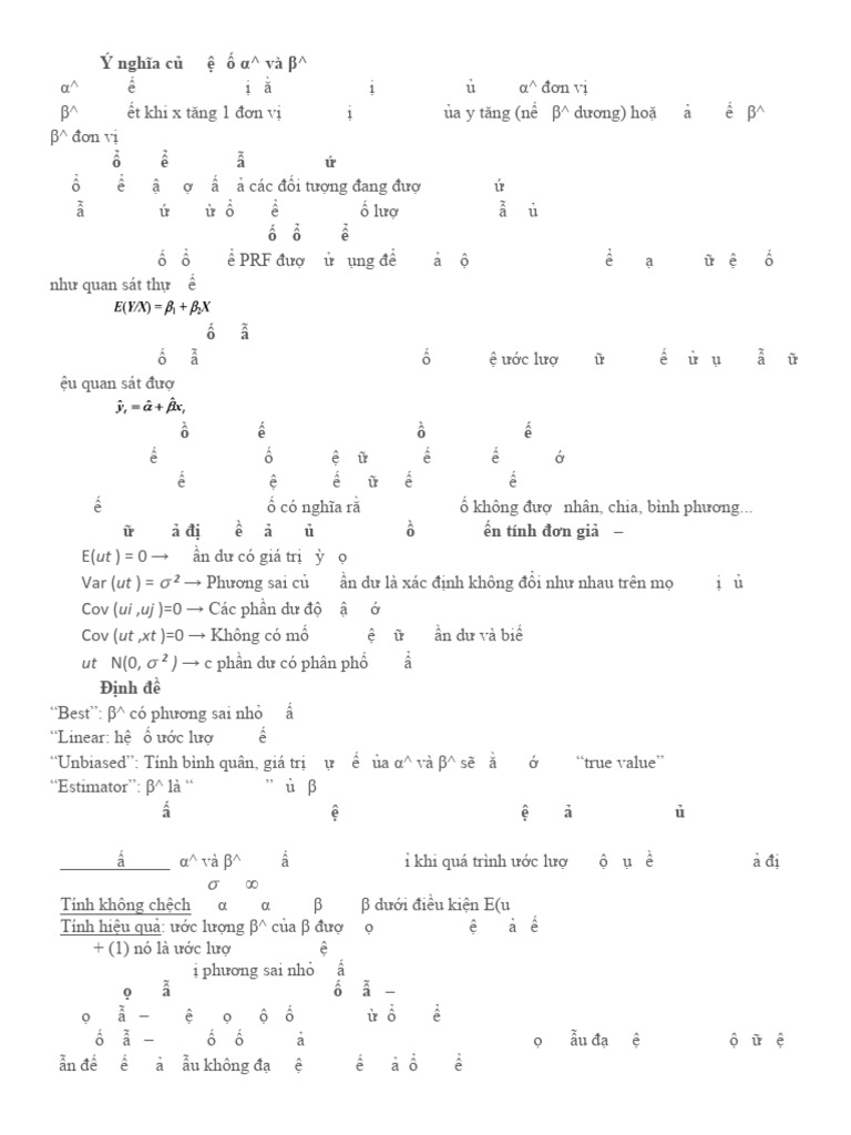 Đề Cương Ôn Tập KTL - IN | PDF