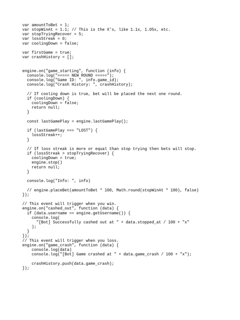 Crashing Script v2 | PDF