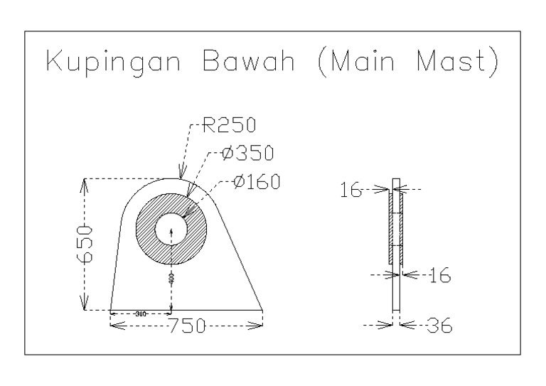 Kupingan Bawah Main Mast | PDF