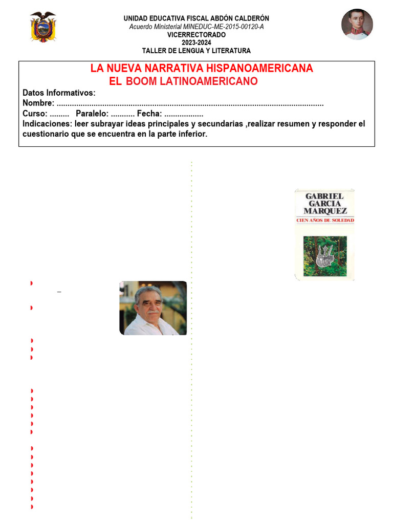 El Boom Latinoamericano | PDF