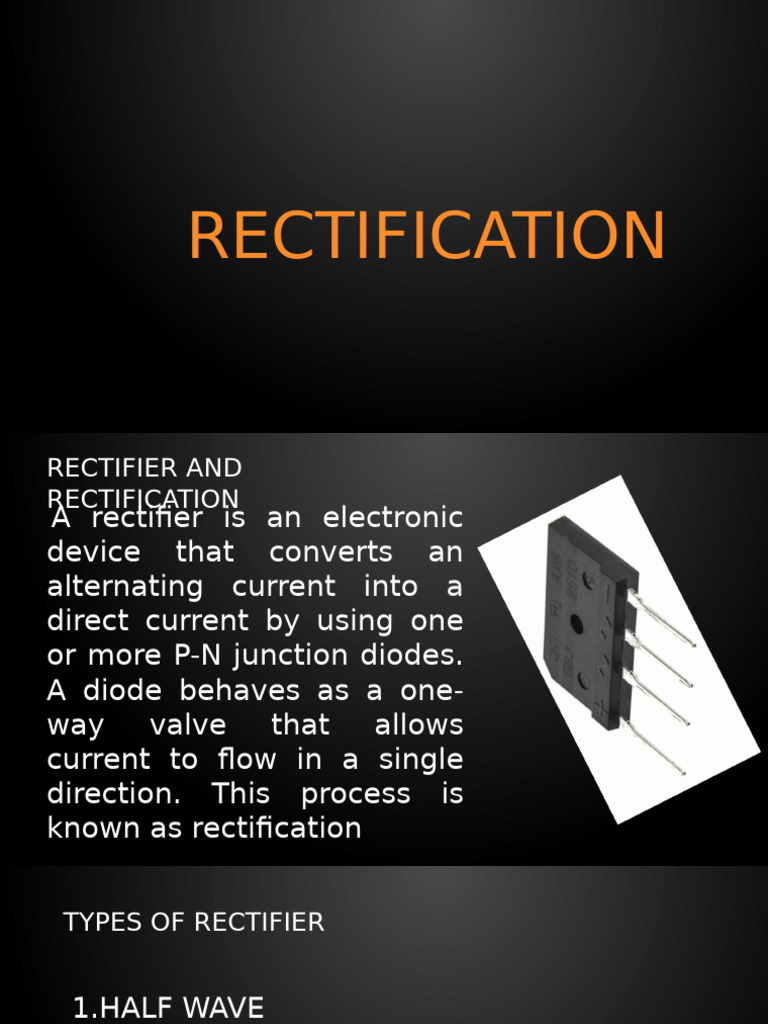 RECTIFICATION (1) | PDF