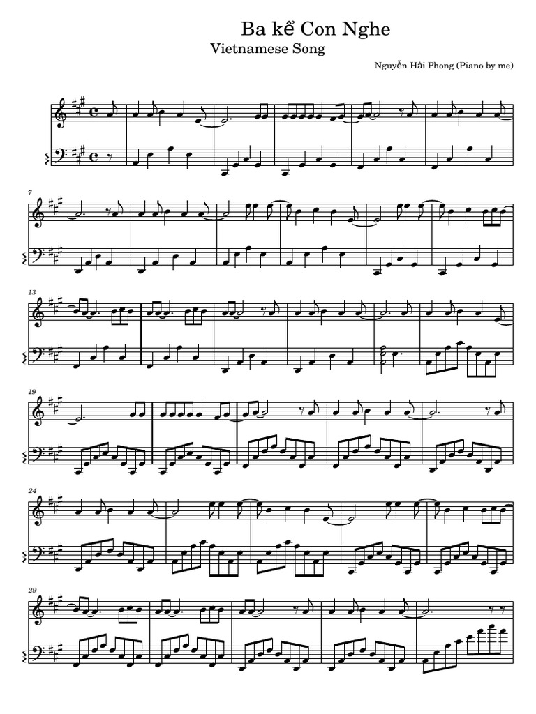 Ba K Con Nghe | PDF