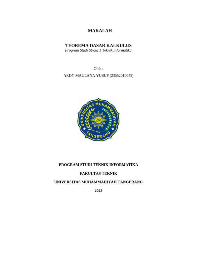 Makalh TM 1 | PDF