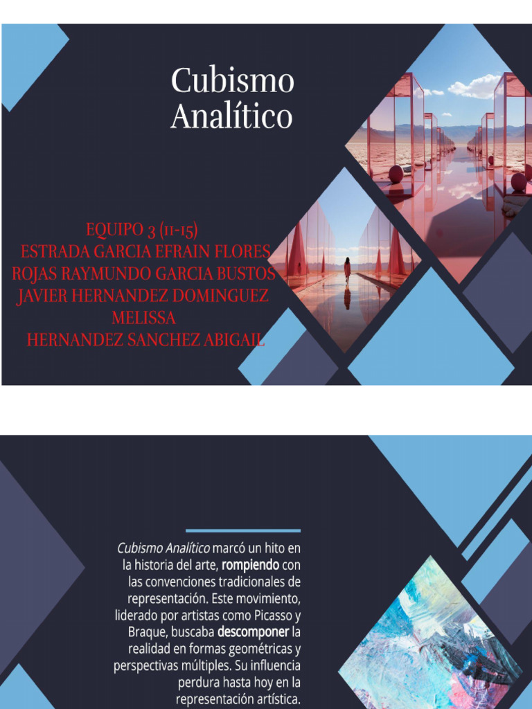 Cubismo Analitico | PDF