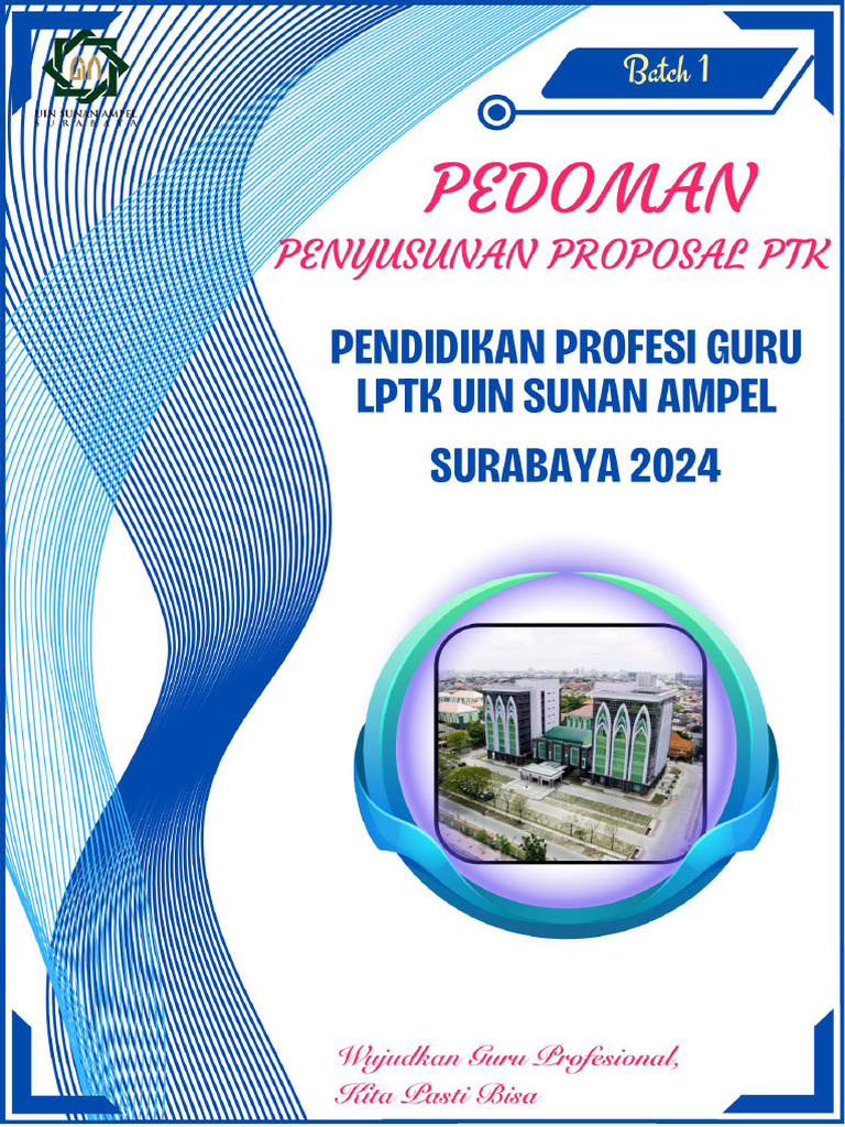 PEDOMAN PENULISAN PROPOSAL PTK PPG DALJAB FTK UINSA 2023 (2) - Removed | PDF