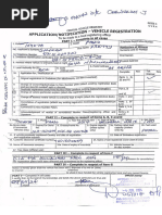 Malta Vehicle Registration Application Form | PDF | Vehicle ...