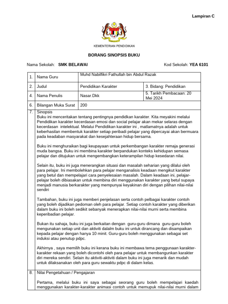 Pendidikan Karakter Pdf