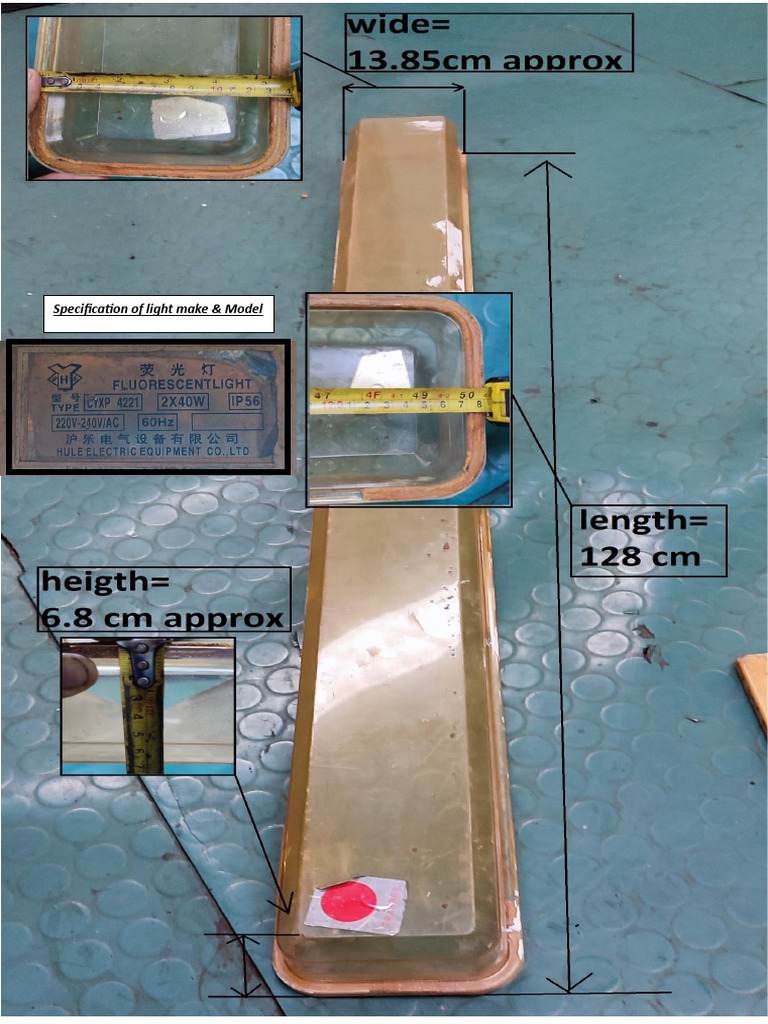 40w Fixture Cover Dimensions | PDF