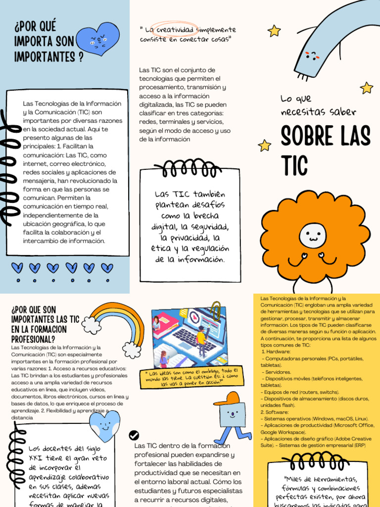 Folleto Las Tic | PDF
