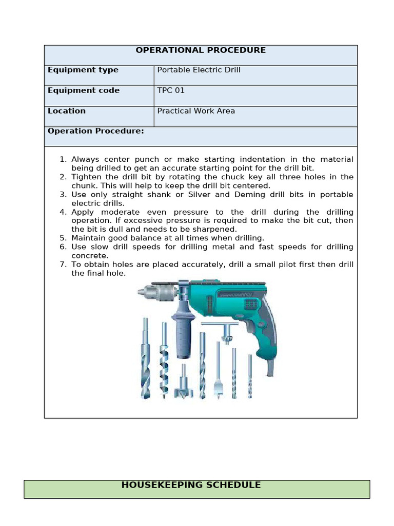 21 Operational Schedule Pdf