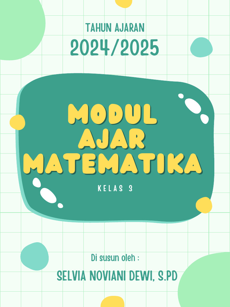Modul MTK KLS 3 | PDF