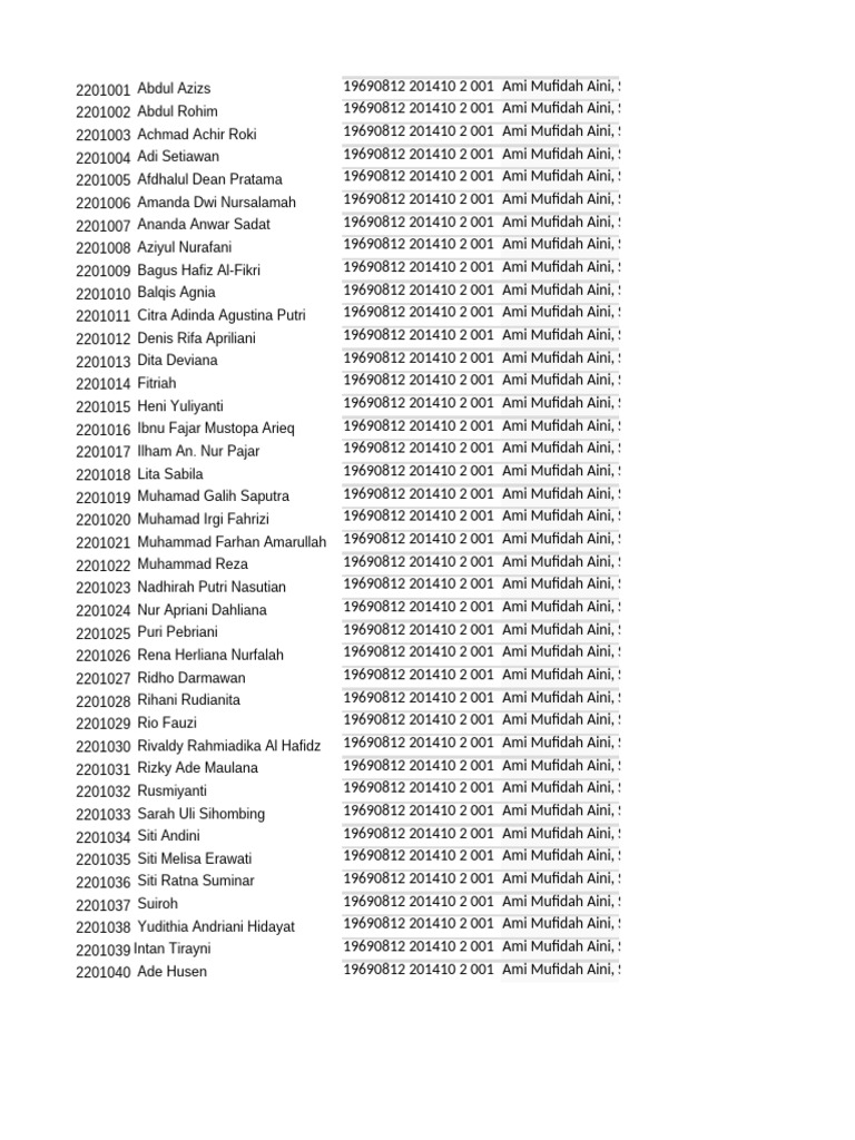 Template Rapot Bahasa Indonesia | PDF