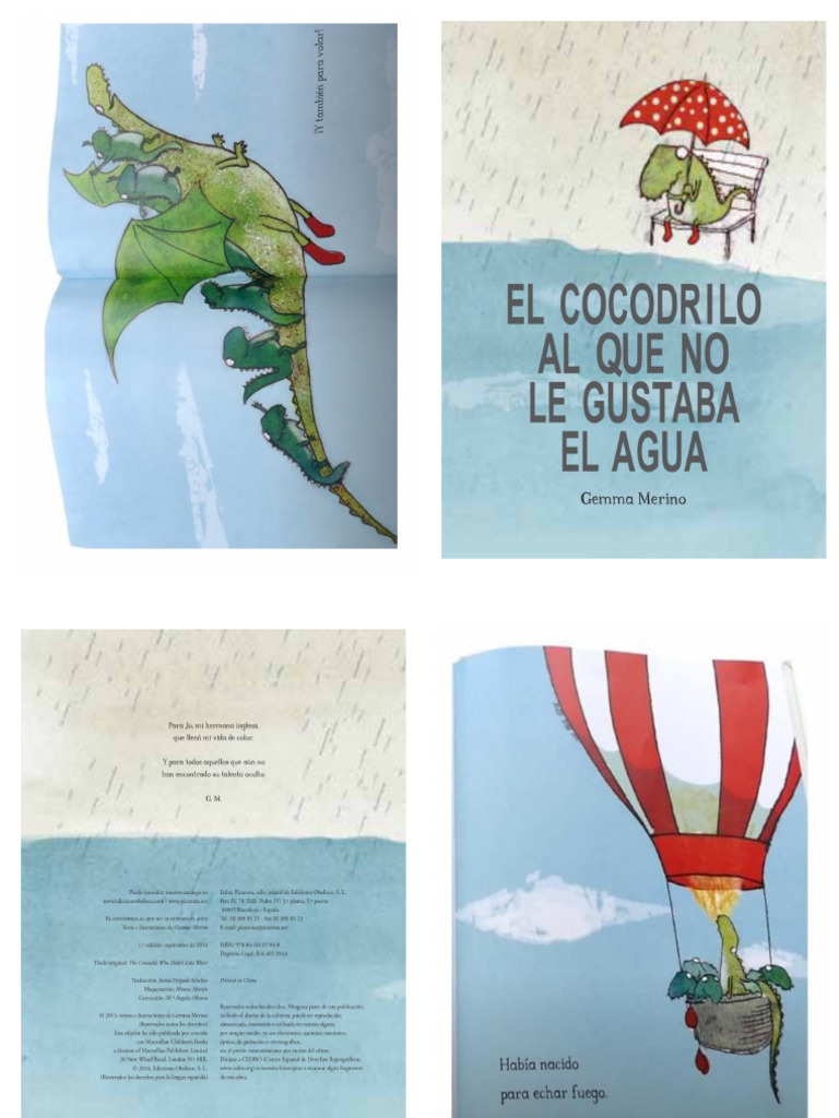 Cuento Del Cocodrilo Al Que No Le Gustaba El Agua | PDF