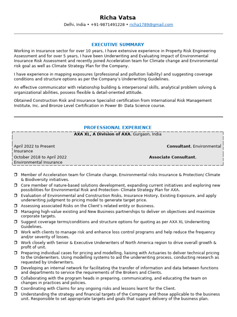 CV Richa Vatsa | PDF