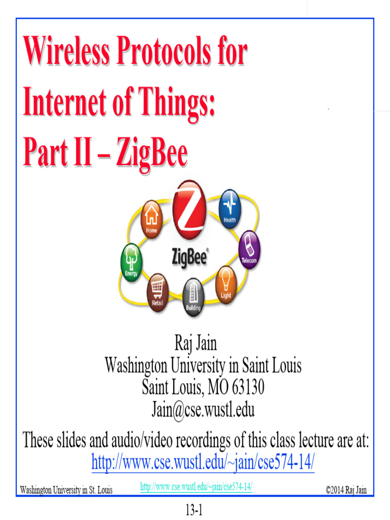 Zigbee | PDF