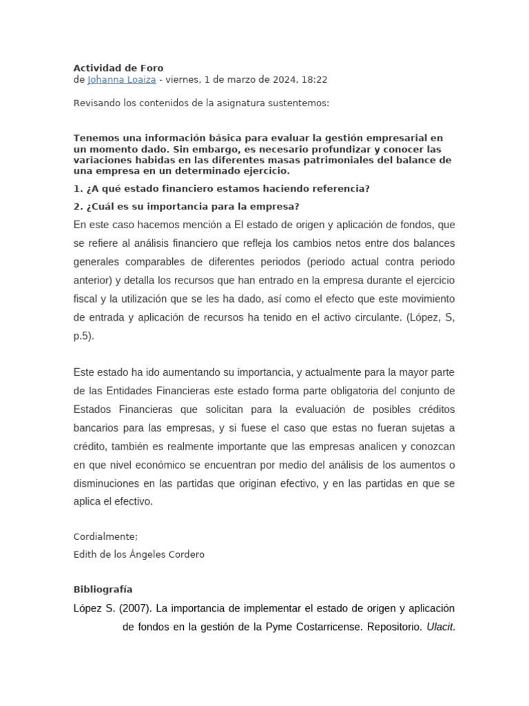 FORO | PDF
