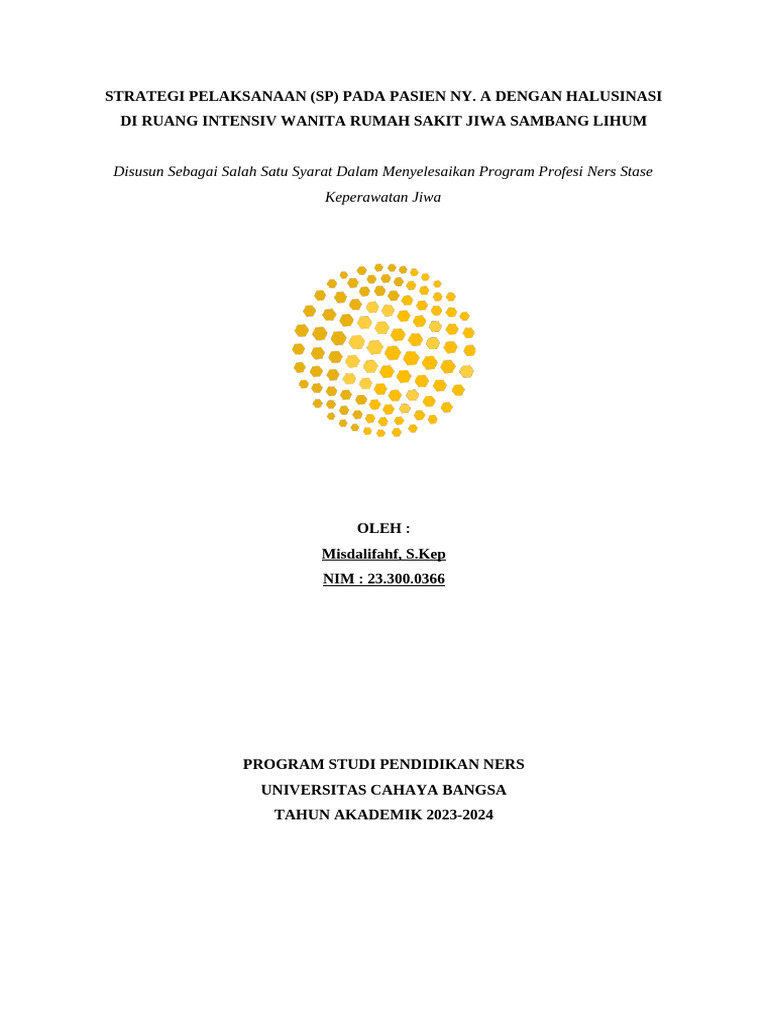 SP 1 Halusinasi | PDF