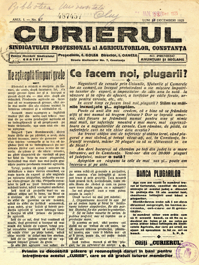 Curierul Agricultura | PDF
