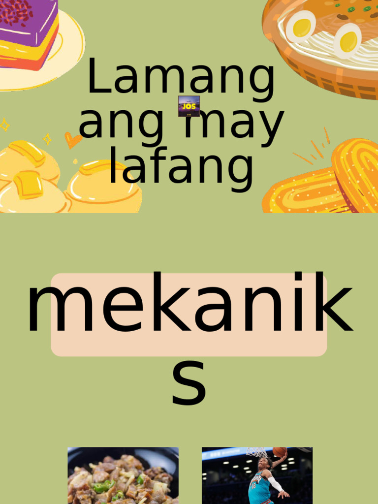 Lamang Ang May Lafang | PDF