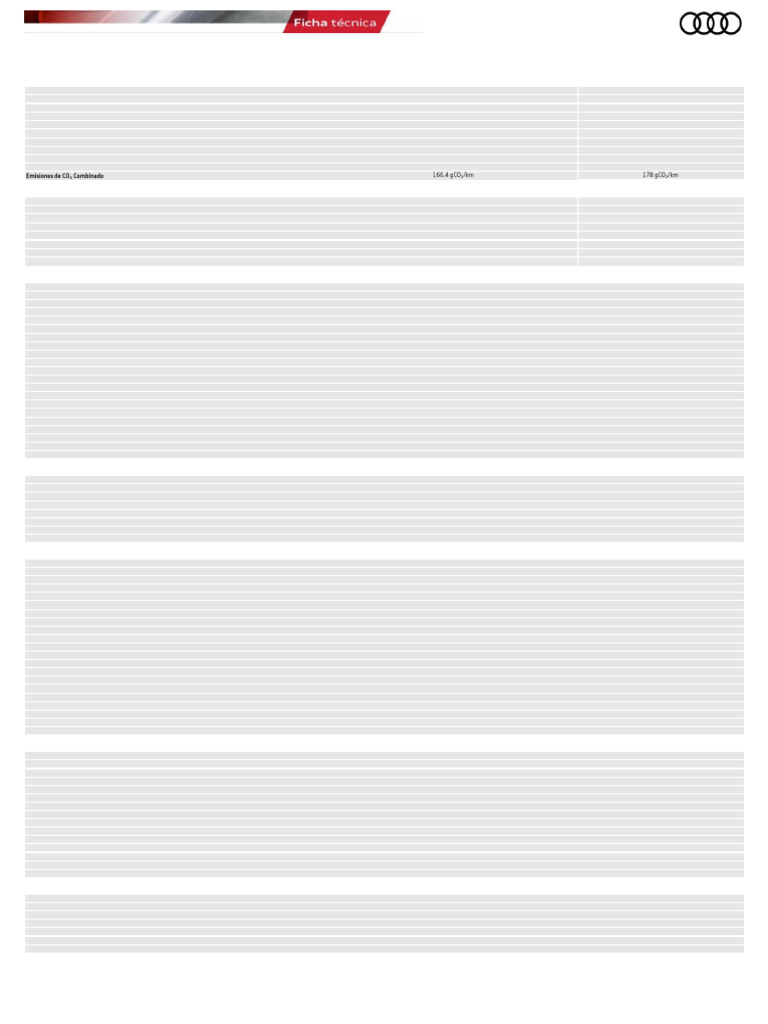 2021 - Ficha Técnica - Audi Q3 | PDF