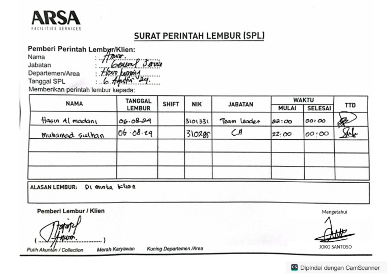 SPL Hasin Dan Sulhan 6 Agustus 2024 CW3 | PDF