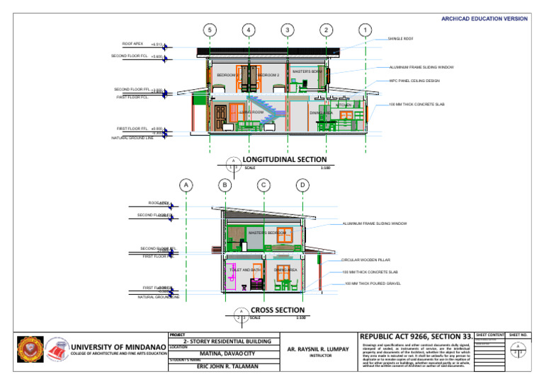 Talaman E-6 Sections | PDF