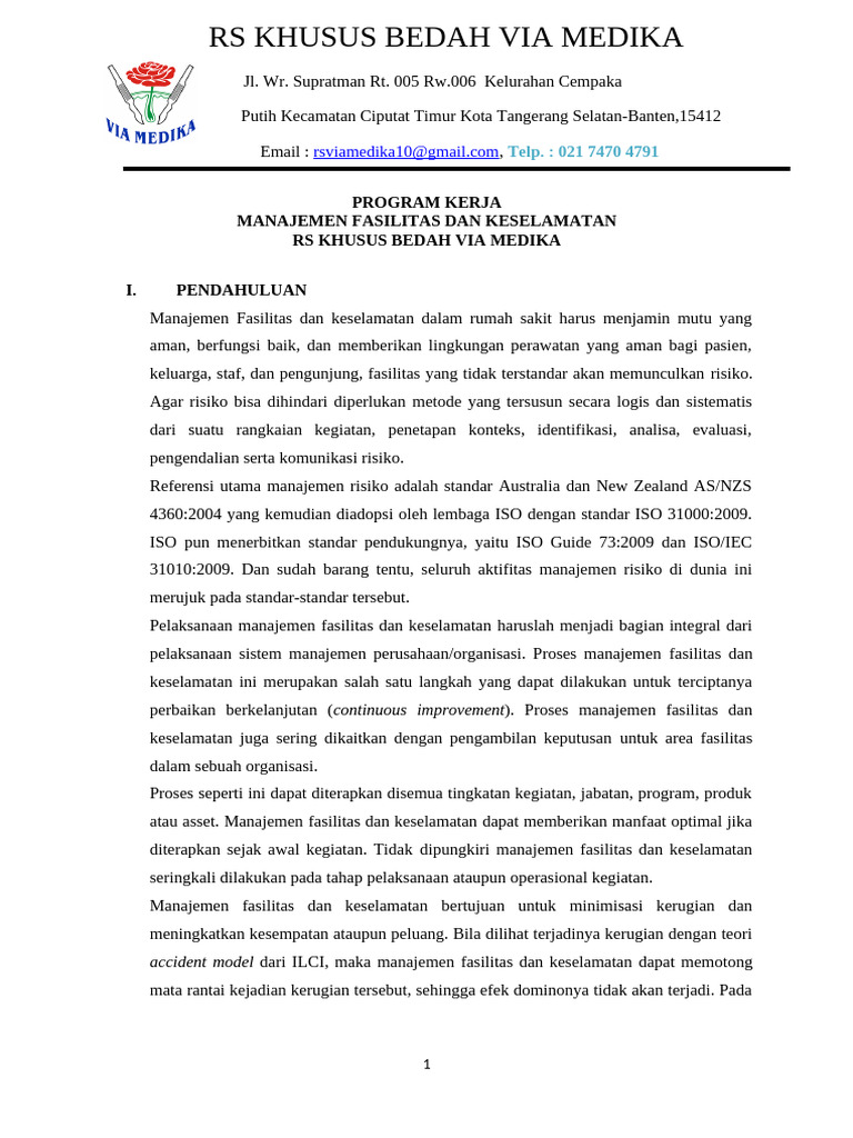 Program Kerja MFK | PDF