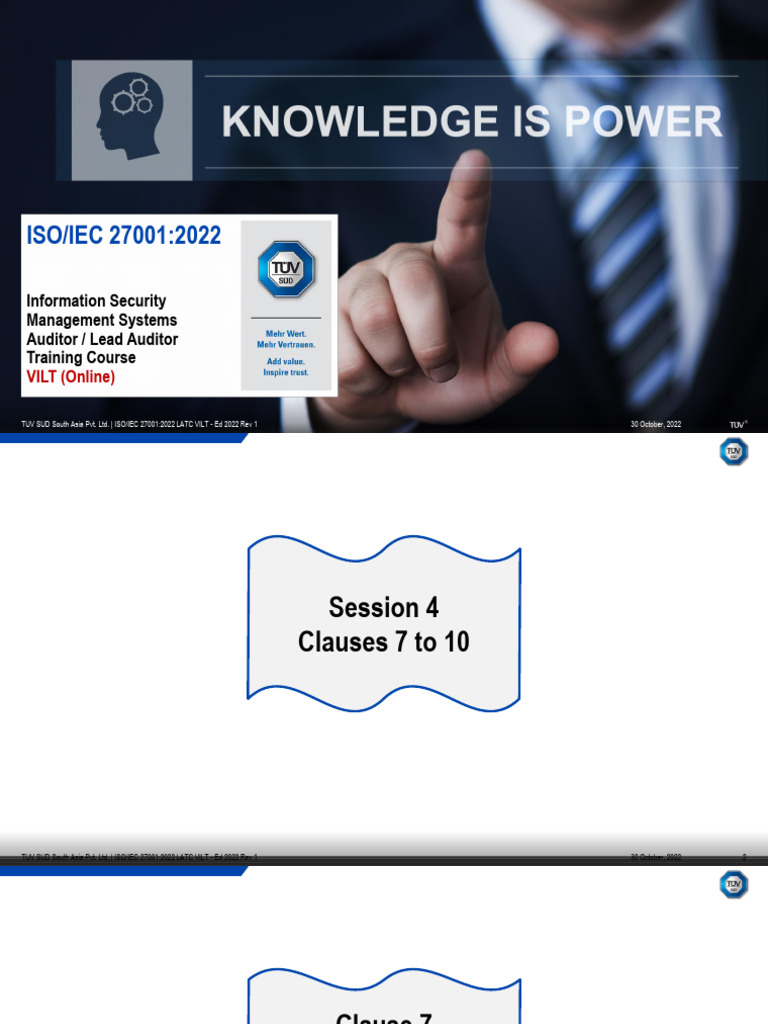 ECPD - PPT05 - ISMS LA Session 4 | PDF