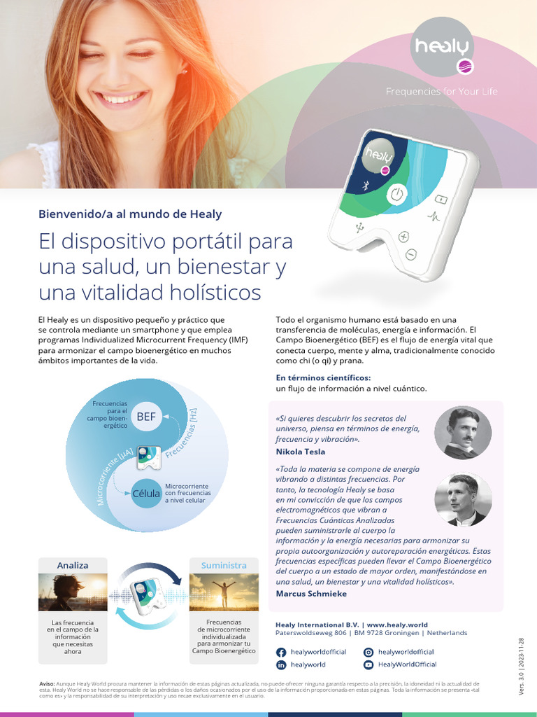 Healy World Flyer Healy Holistic Health Es EU | PDF