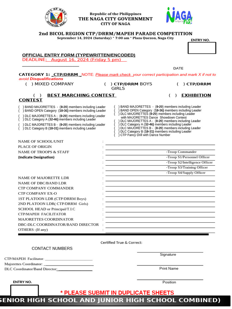 ENTRY-FORM-FOR-THE-CTP.edited | PDF