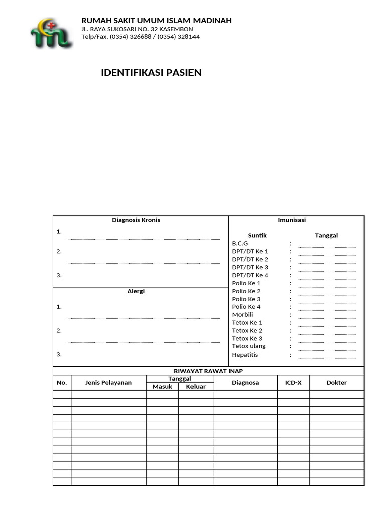 Identifikasi Pasien | PDF