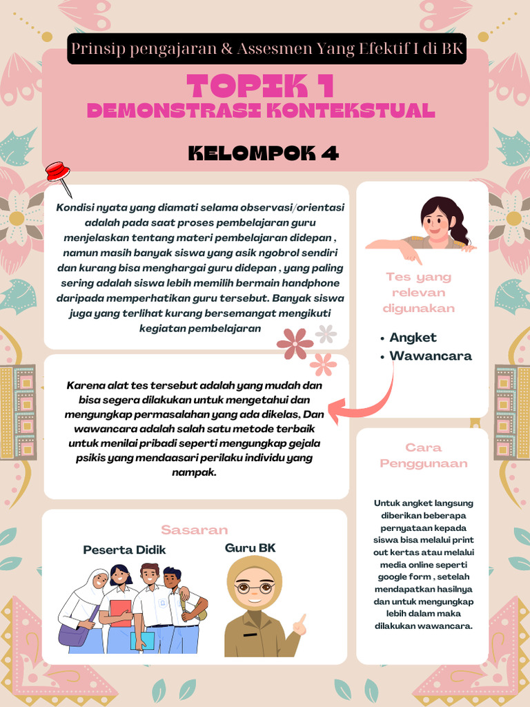 Demonstrasi Kontekstual_Topik 1_Kelompok 4_Ayu Kusuma Wardani | PDF