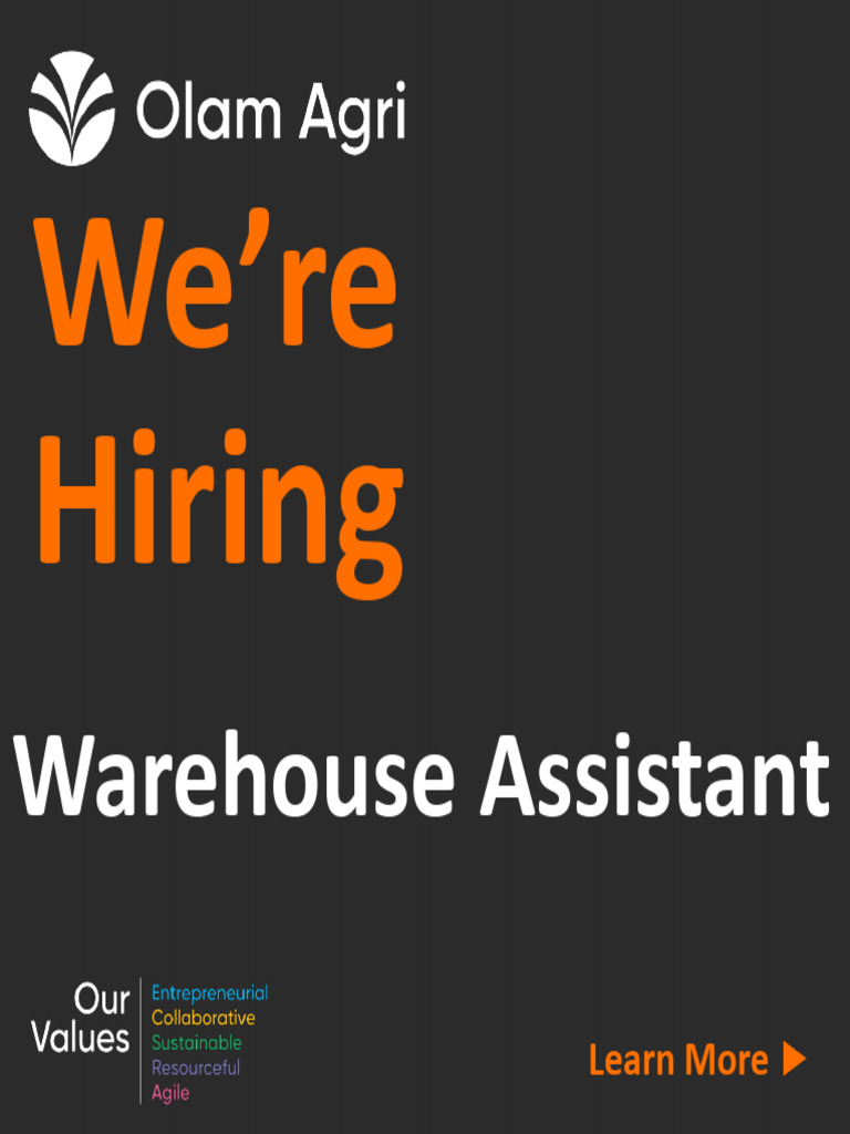 Warehouse Assistant | PDF