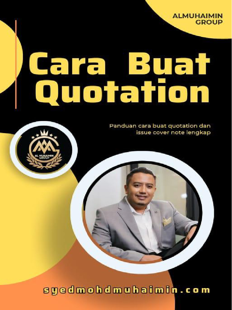 Cara Buat Quotation Dan Issue Cover Note v1 | PDF