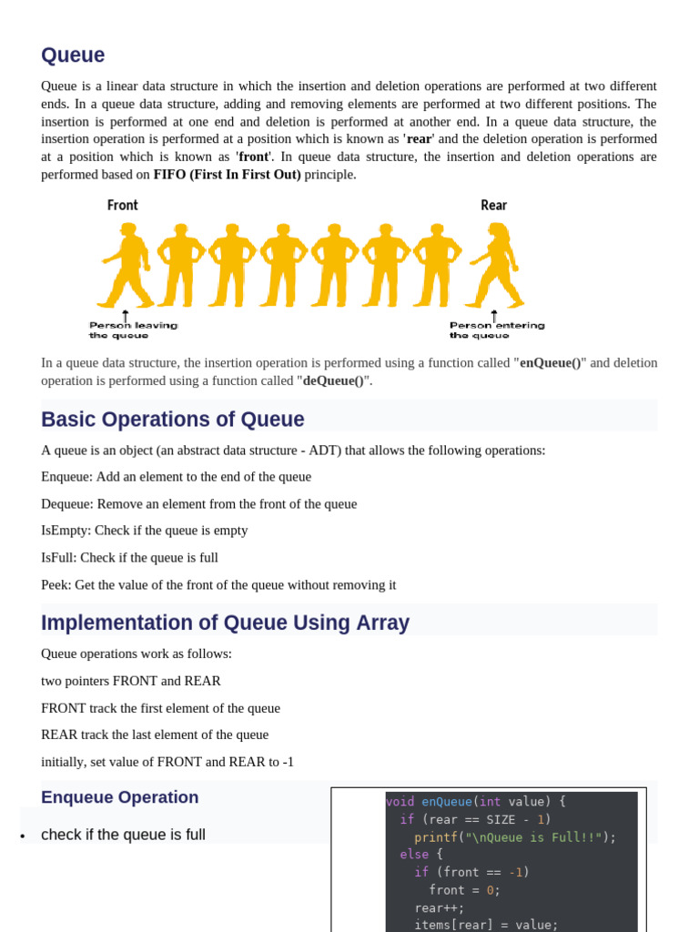 Unit 3 Queue | PDF Unit 3 Queue | PDF