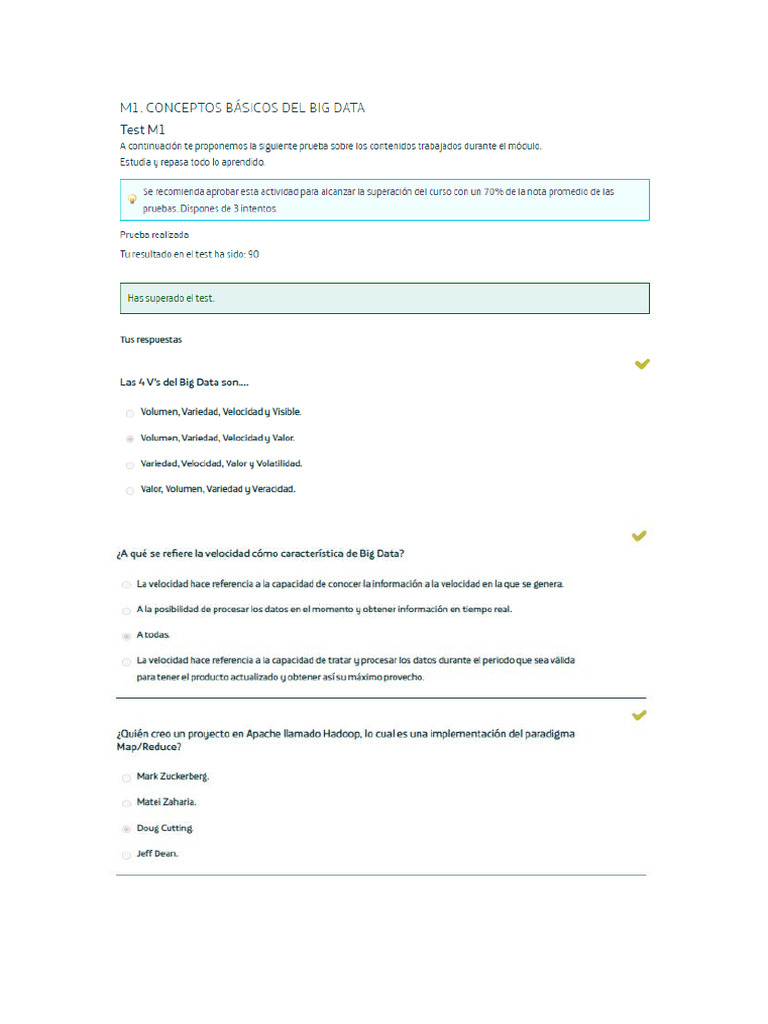 M1 Conceptos Básicos Del Big Data | PDF