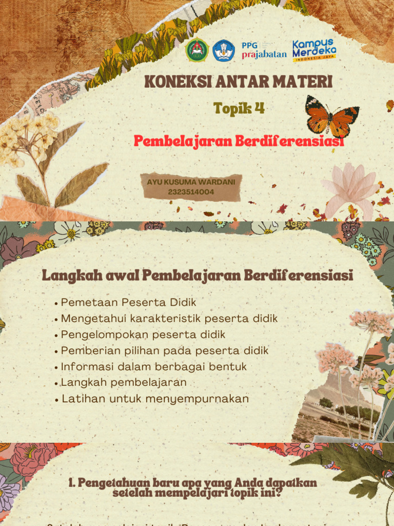 Koneksi Antar Materi - Topik 4 - Gagal | PDF