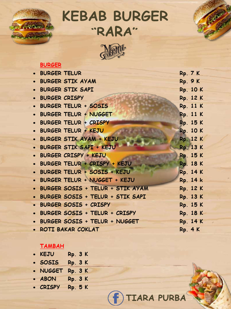 Menu Kebab | PDF