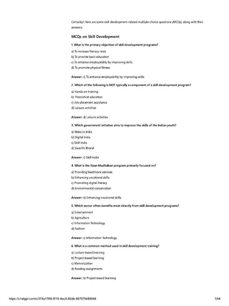 Naan Mudhalvan PDF | PDF