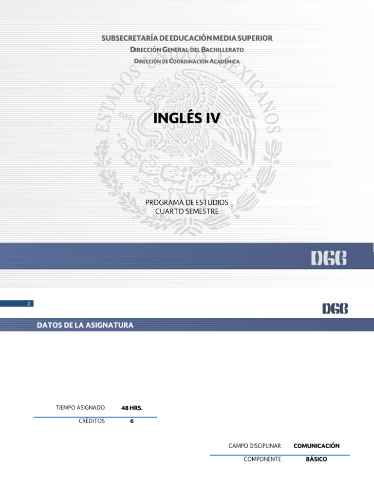 Ingles Iv | PDF