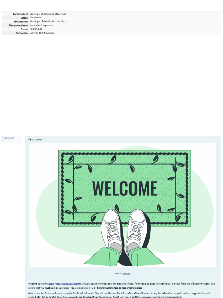 CPS Week 1 - Revisión Del Intento - VirtualSabana | PDF