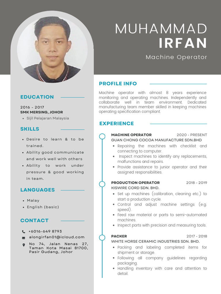 Resume Irfan | PDF